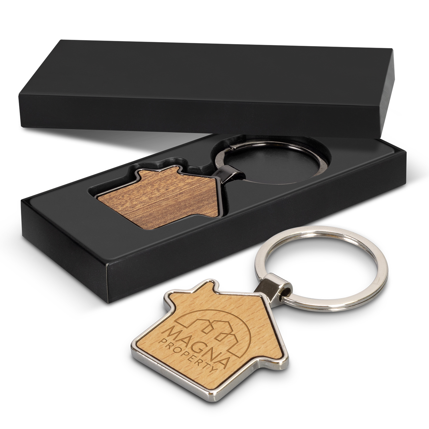 Santo House Shaped Keyring - REP Merchandise Solutions