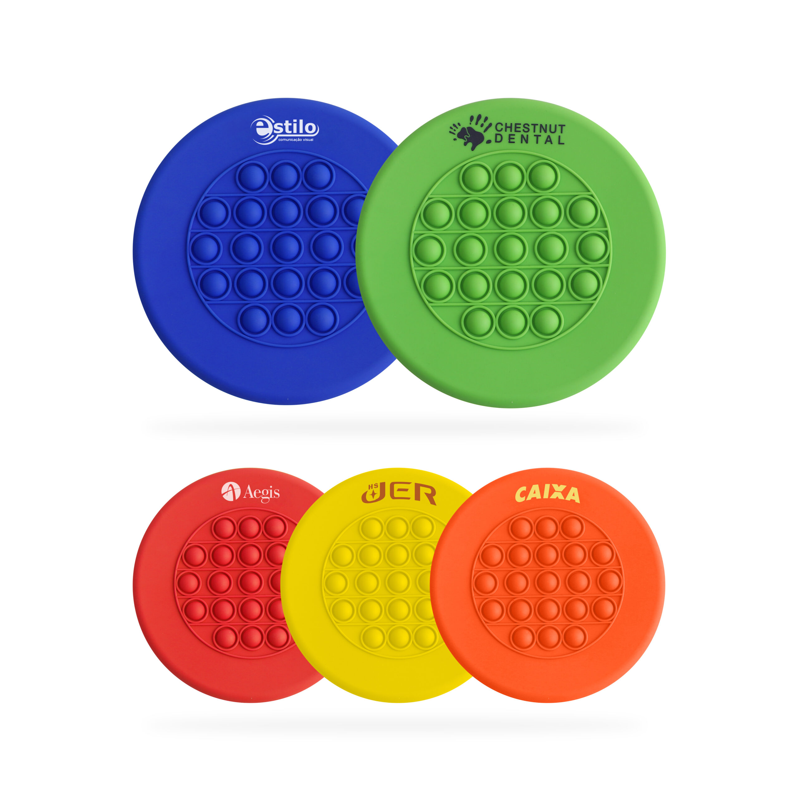 Pop It Fidget Frisbee - REP Merchandise Solutions