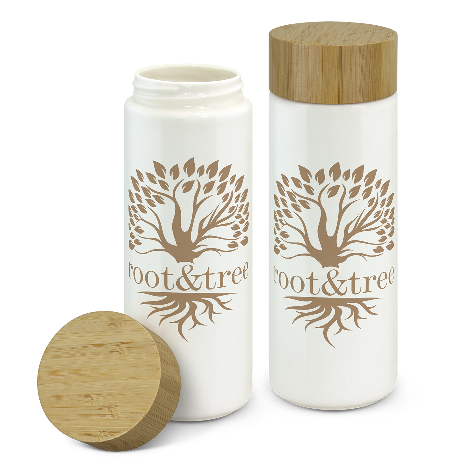 Reservoir Double Wall Ceramic Bottle - REP Merchandise Solutions