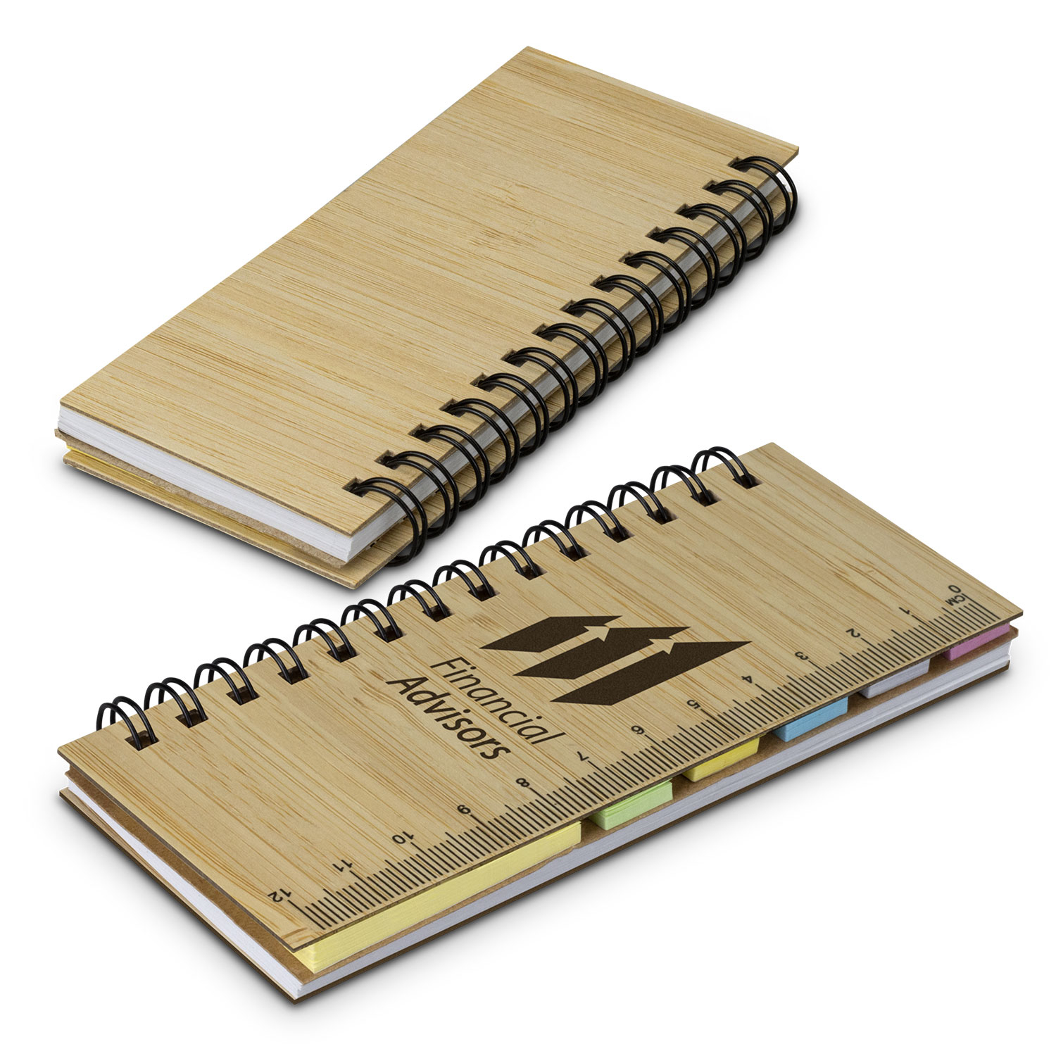 Bamboo Sticky Note Wallet - REP Merchandise Solutions