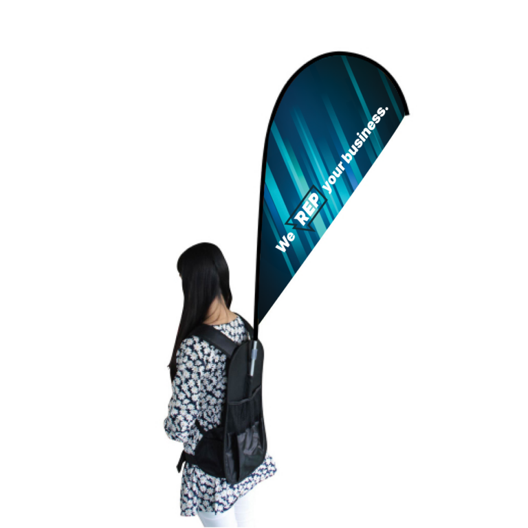 Backpack Banner - REP Merchandise Solutions