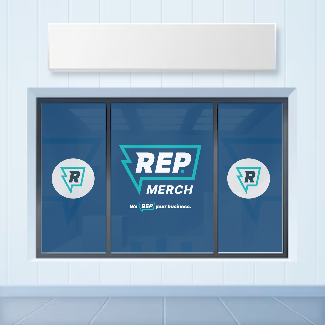 Custom Window Graphics - REP Merchandise Solutions