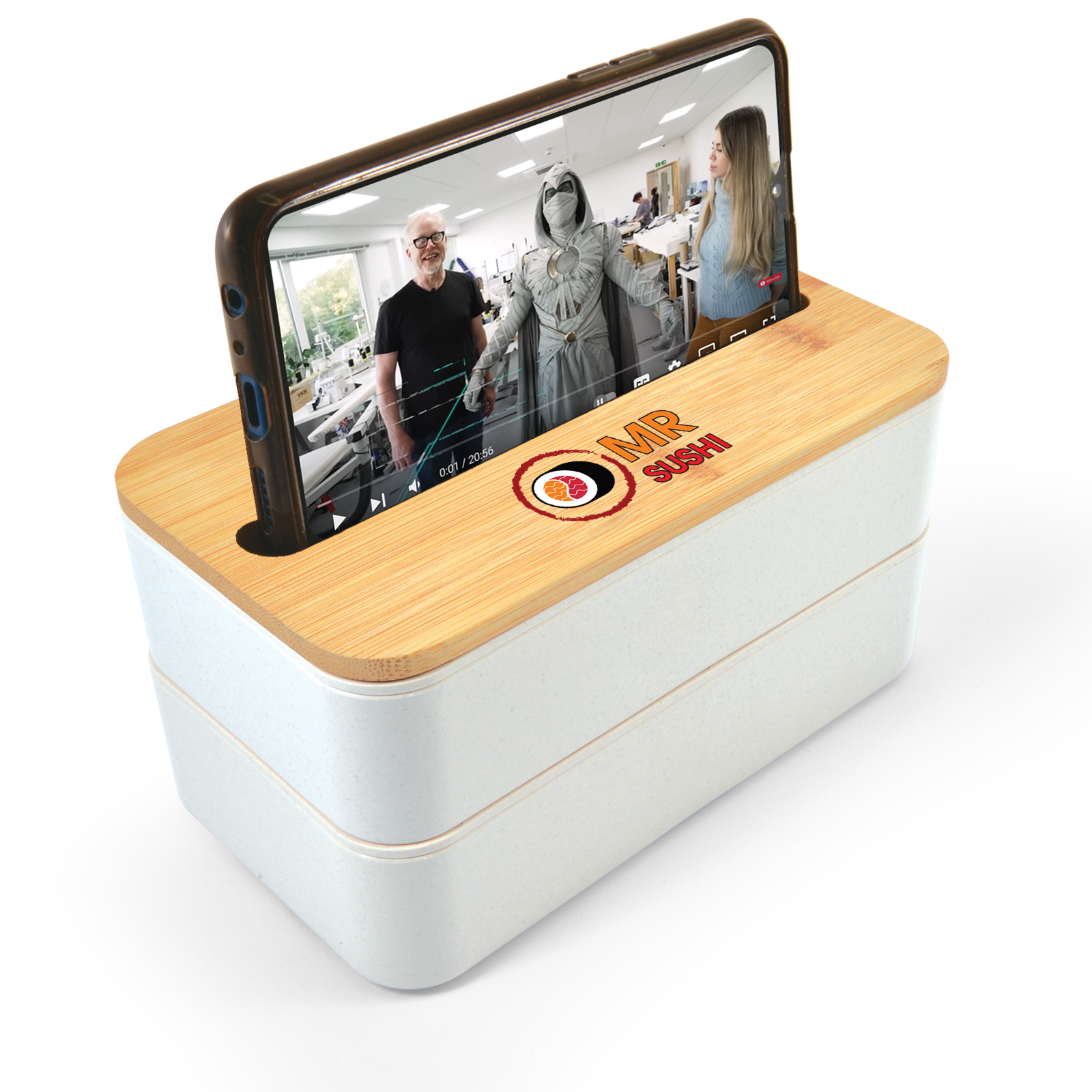 Stax Eco Lunch Box with Phone Holder Lid - REP Merchandise Solutions