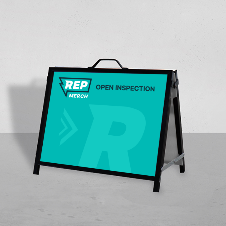 Real Estate A-Frames - REP Merchandise Solutions