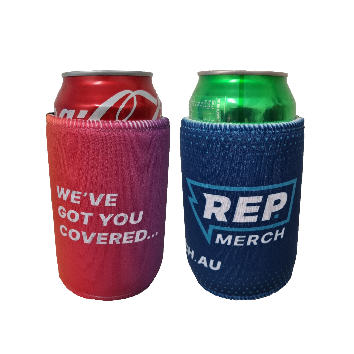 Sublimated Can Cooler - REP Merchandise Solutions